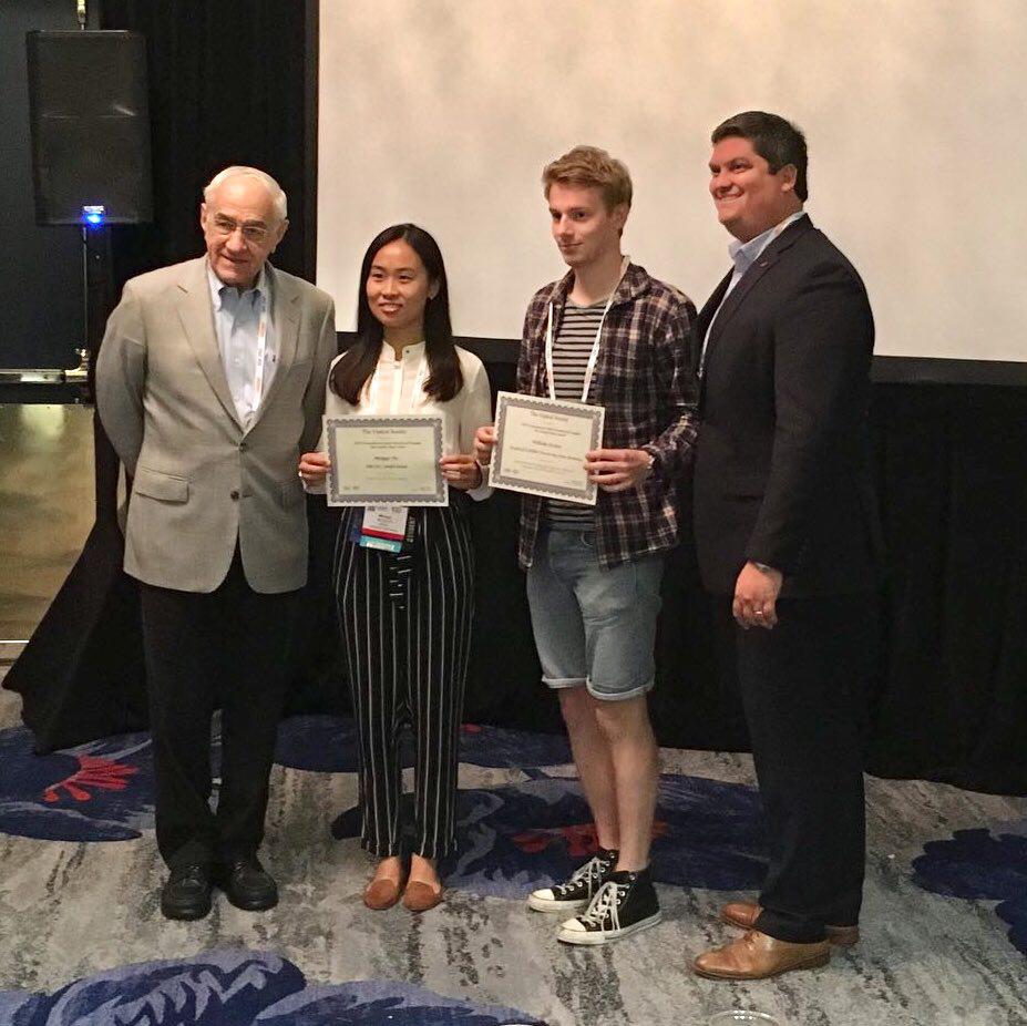 Mengqi Du wins Best Student Paper Award - ARCNL